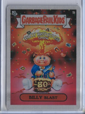 Philly Non-Sports Card Show METAL Promo 1b GPK Billy Blast Topps 80th ...