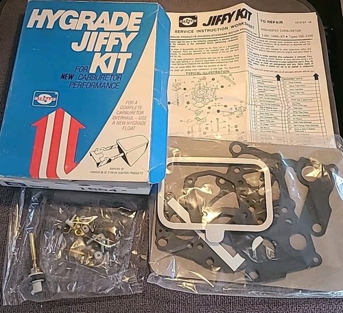 Rochester 2 BBL 2SE Carb Kit 1554 Hygrade 652A Vara-Jet Jiffy Kit New ...