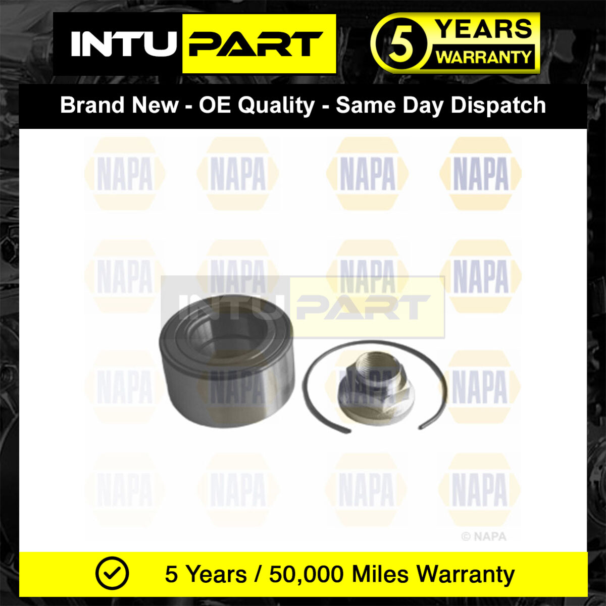 Fits Rio i20 1.0 1.1 CRDi 1.2 1.4 IntuPart Front Wheel Bearing Kit ...