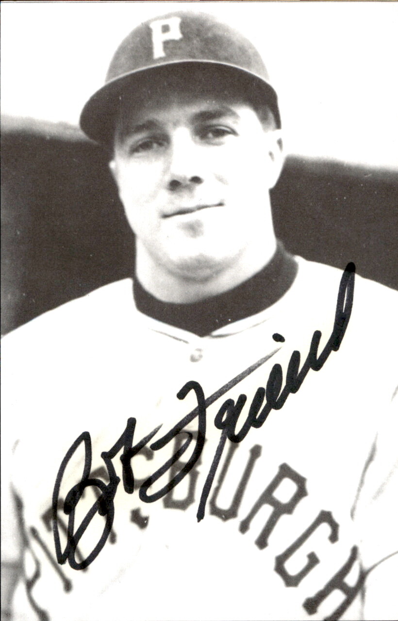 Bob Friend Pirates Signed 3x5 Repo Postcard 178235 | eBay