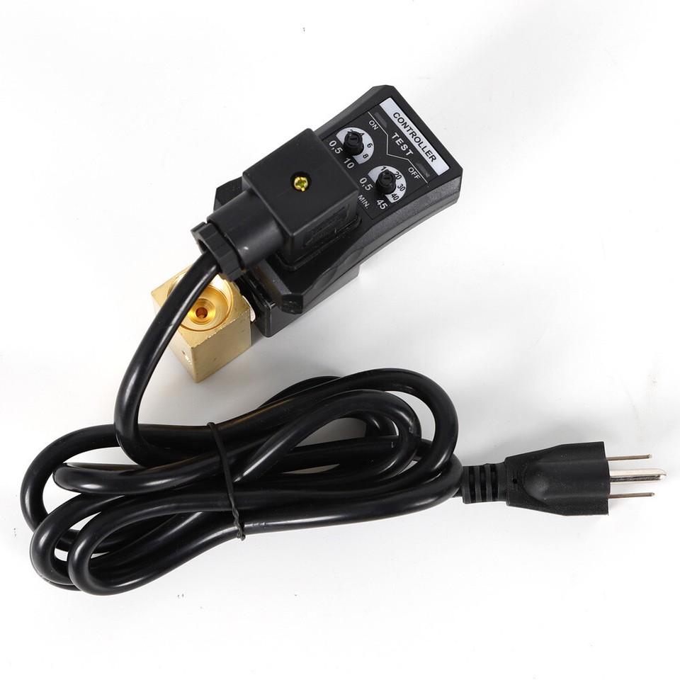 Compressor Automatic Electronic Timed Air Tank Water Moisture Drain ...