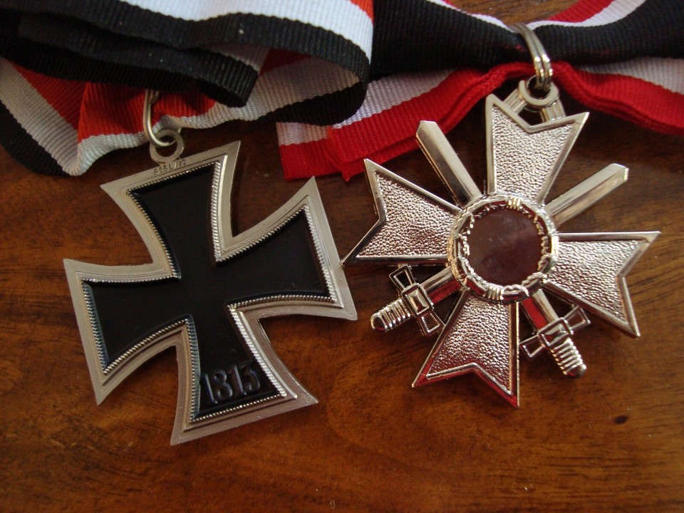 German KNIGHT'S CROSS Cross Medals--DUO AWARDS!!!! | eBay
