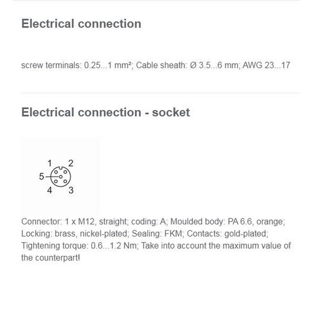 5pc ifm EVC810 Female Wirable Connector for sale online | eBay