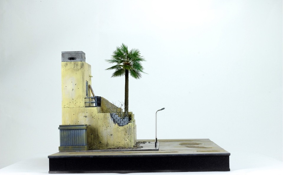 PreSale Pro-Built 1/35 Middle East Building Diorama Base | eBay