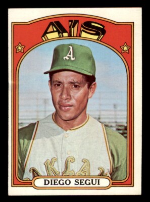 1972 Topps Baseball #735 Diego Segui VG/EX | eBay