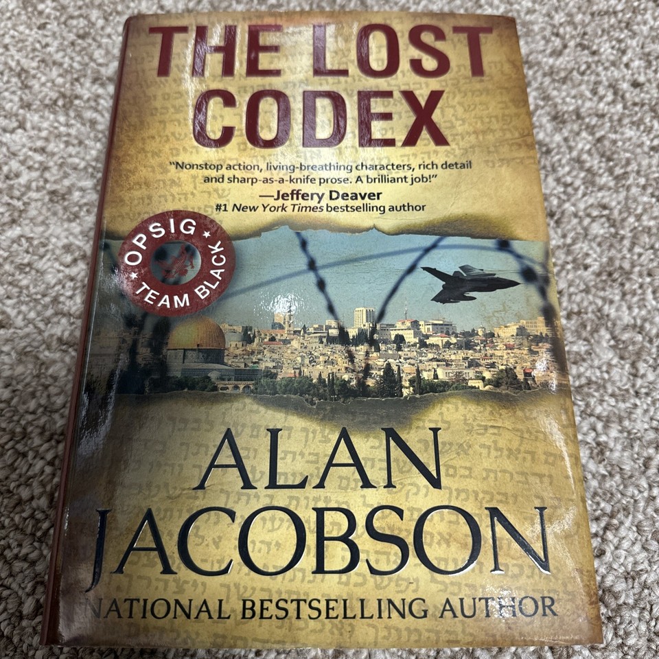 The Lost Codex by Alan Jacobson (2015, Hardcover, Limited) Signed ...