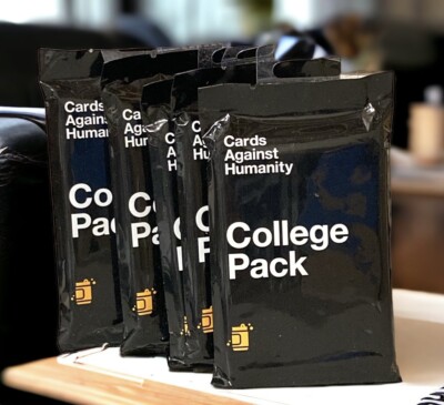 5 COLLEGE PACKS Cards Against Humanity Expansion Set 30 Cards in Each ...