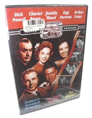 France's Greatest Detective Wild Bunch The Witness Natalie Wood B&W DVD ...