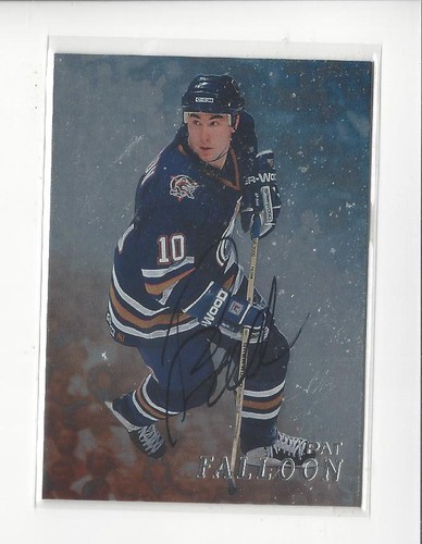 1998-99 Be A Player Autographs #205 Pat Falloon AUTOGRAPH Oilers | eBay