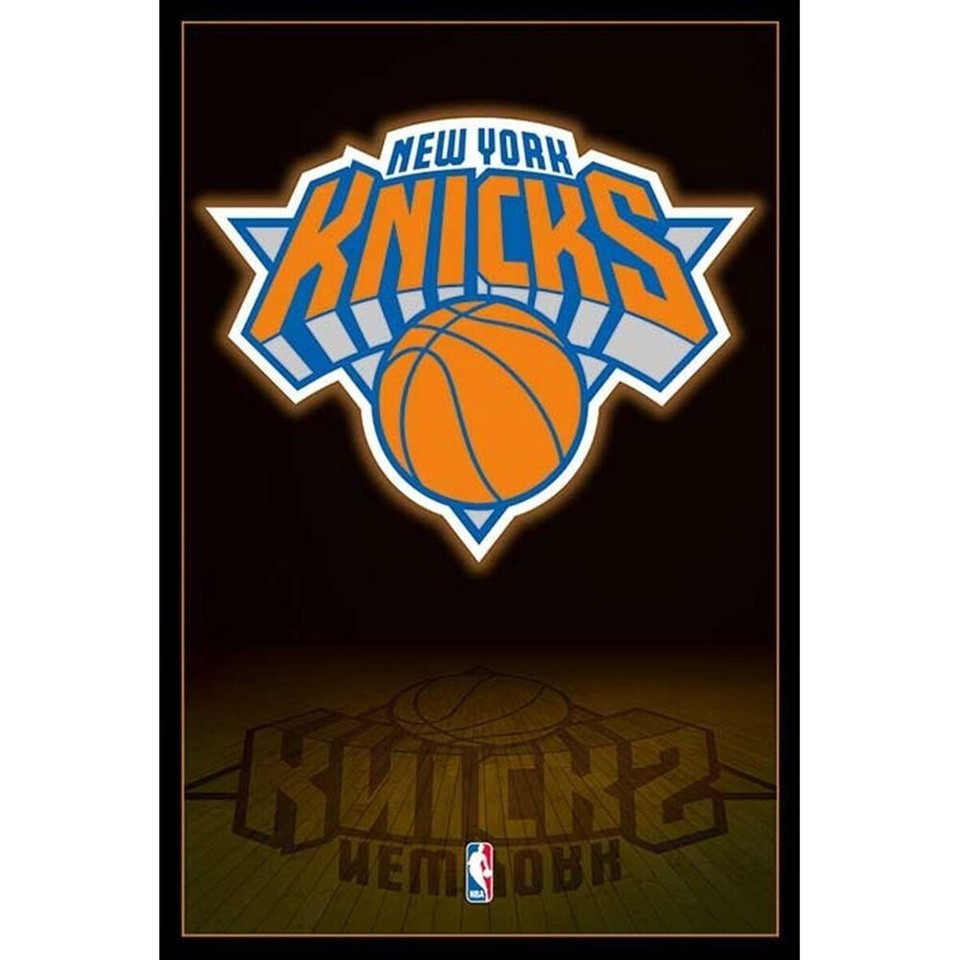 NBA New York Knicks Logo Sports Poster Home/Room Wall Decor Display ...