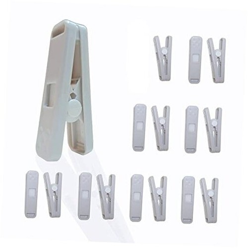 Strong Plastic Clothespins-16 Pack Heavy Duty Laundry Clothes Pins ...