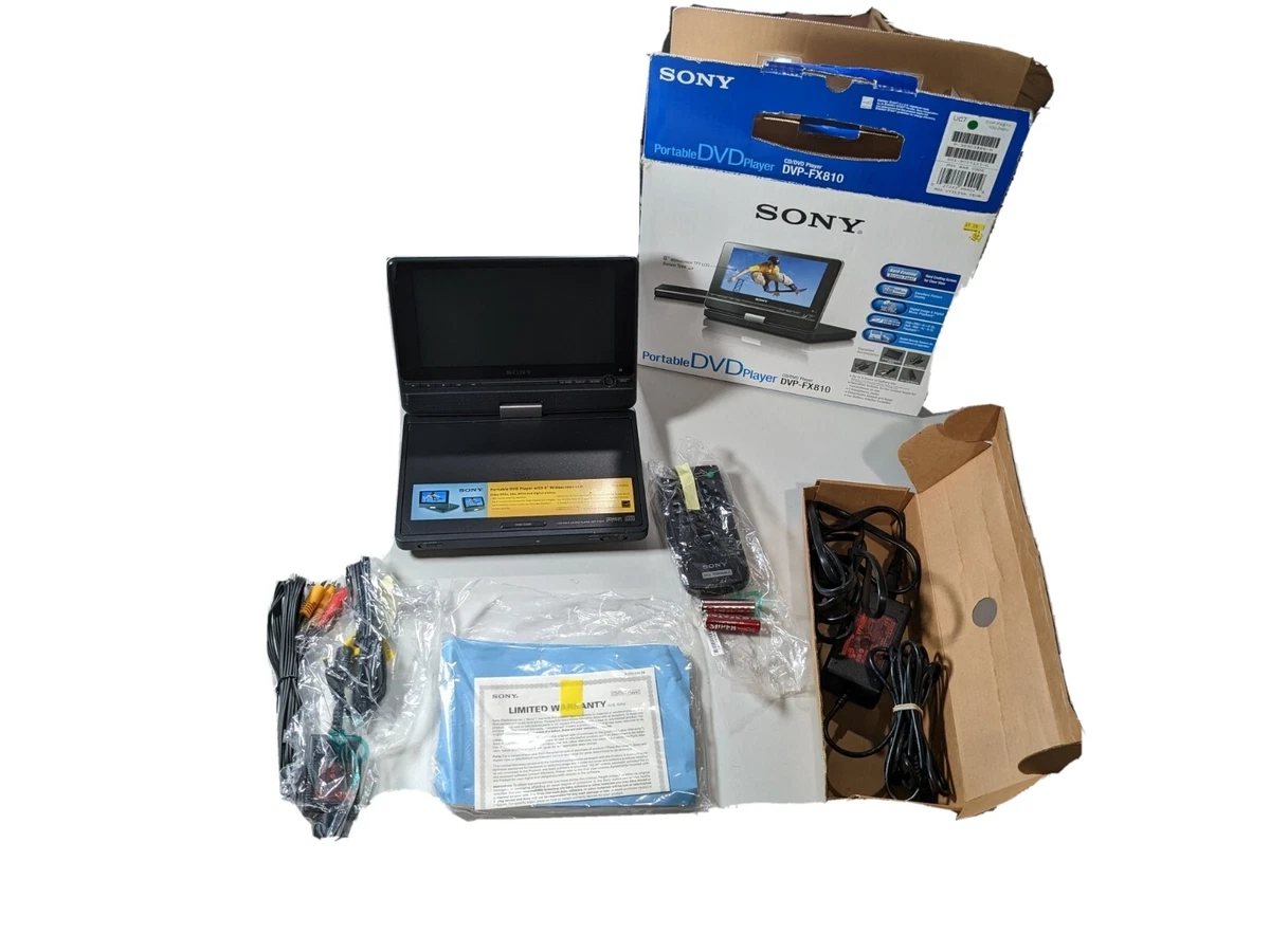 Sony Portable Dvd Player Box
