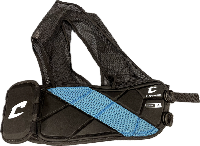 Champro Sports Air Tech Rib Vest Adult Size Medium Black/Blue | eBay