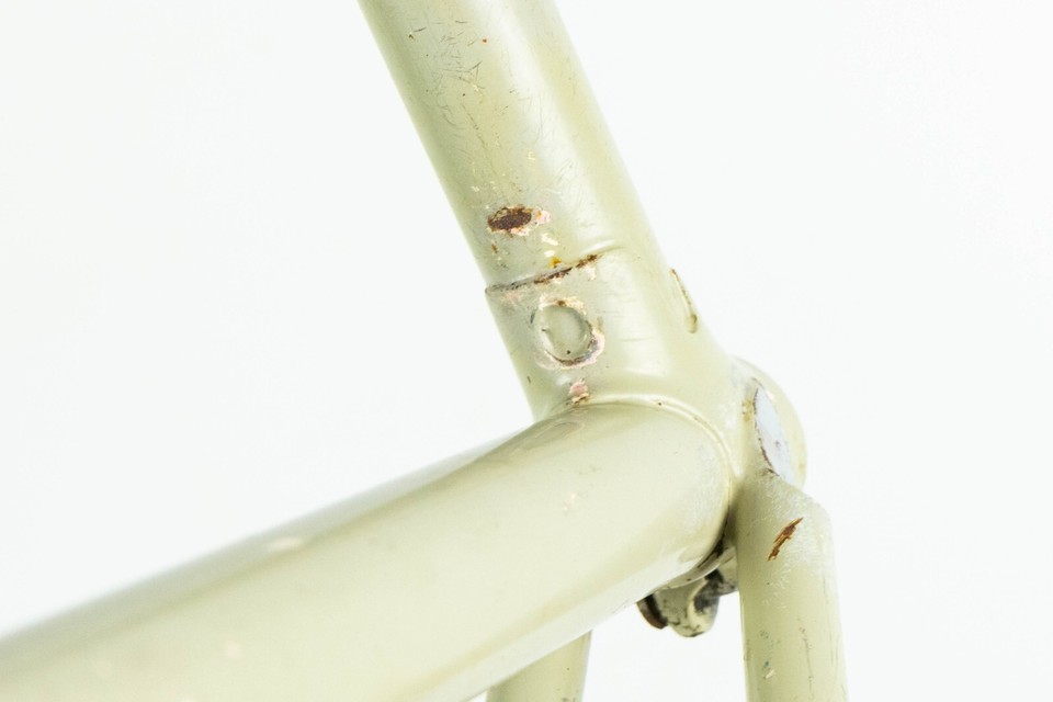 GANNA PRO TEAM VINTAGE 50s FRAME SET 57 COLUMBUS CAMPAGNOLO ROAD BIKE ...