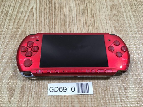 GD6910 Not Working PSP-3000 RADIANT RED SONY PSP Console Japan | eBay