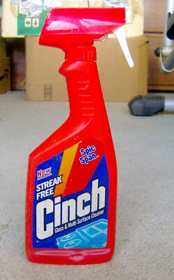 rare vintage 1990s Spic & Span CINCH cleaner bottle HOUSEHOLD CLEANING ...