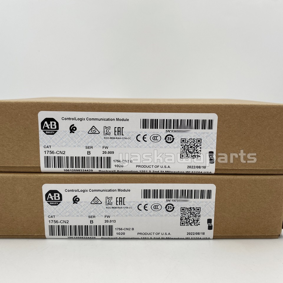 New Sealed 1756-CN2 Allen-Bradley SER B Controllogix Communication ...