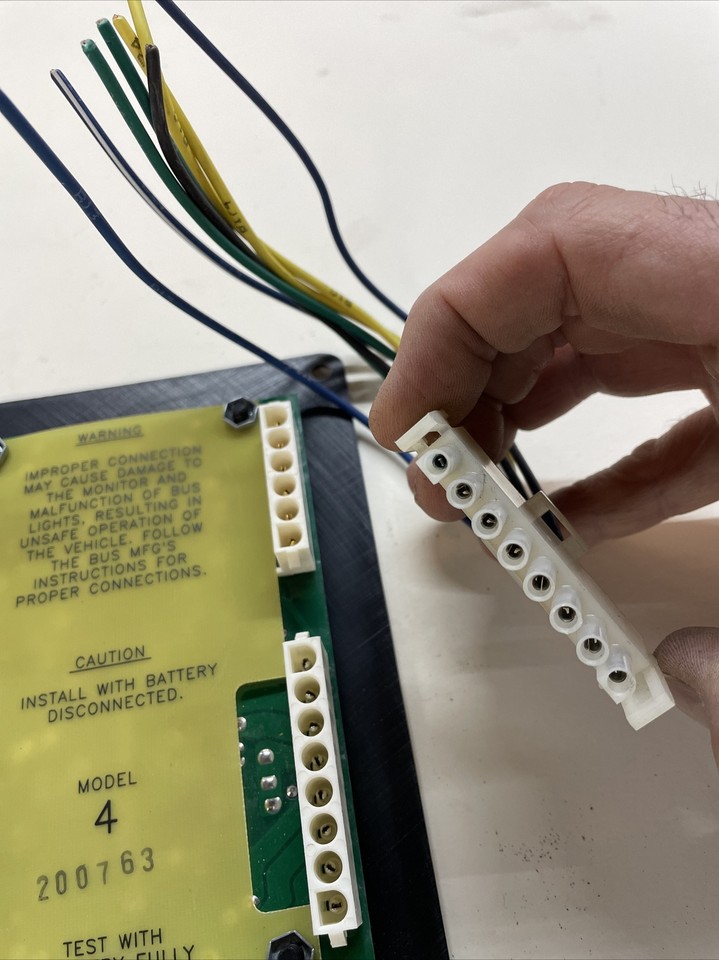 DORAN SCHOOL BUS INCANDESCENT LIGHT MONITOR MODEL 4 | eBay