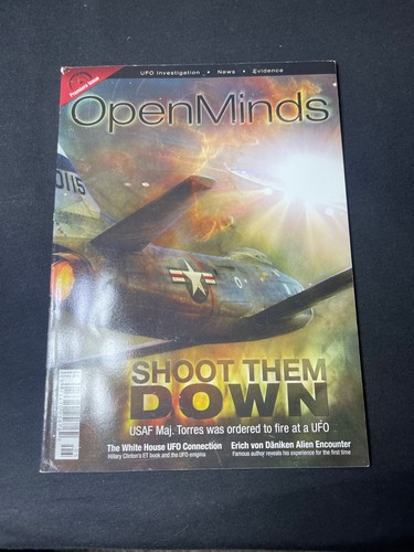 Vintage OPEN MINDS Magazine UFO & ET Life News #1 Premiere Issue Shoot ...