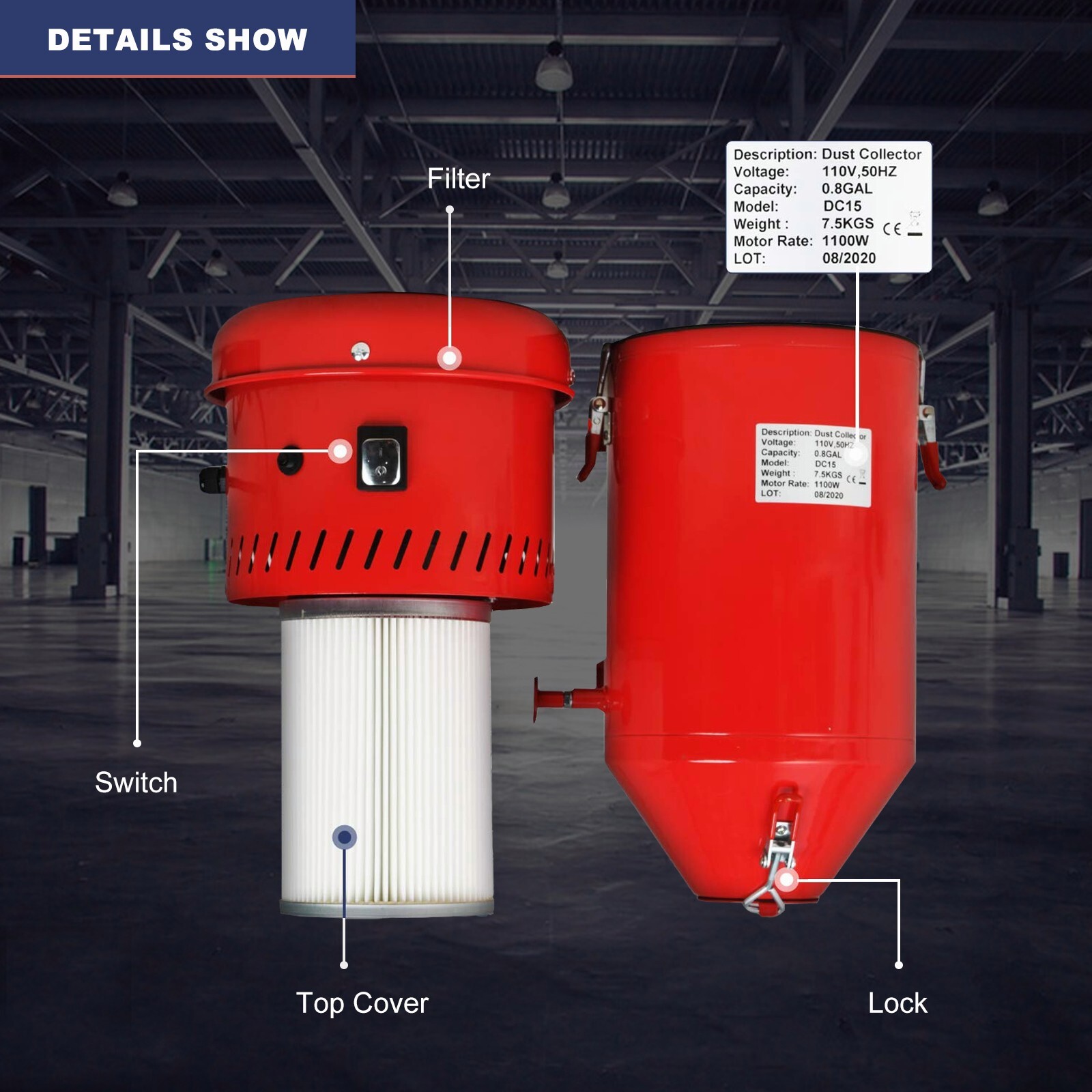 Dust Collection Reclaim System for Bench Top Blast Cabinets Or Other ...