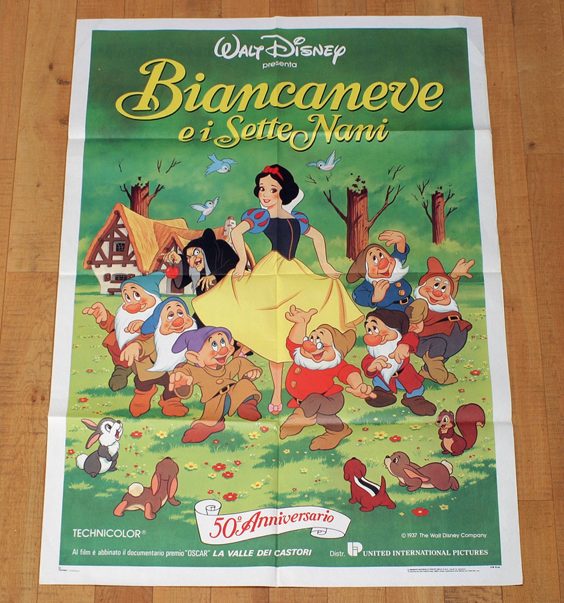 Biancaneve E I Sette Nani Poster Del Film 1937 Biancaneve E I Sette