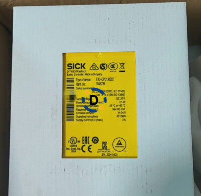 New SICK FX3-CPU130002 safety relay | eBay