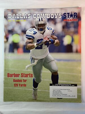 Dallas Cowboys Star Magazine Volume33 no.31 January 19, 2008 | eBay