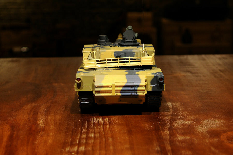 RC Panzer "U.S. Abrams M1A2 " 1:24 Mod "816" Schuss Sound + IR-Battle ...