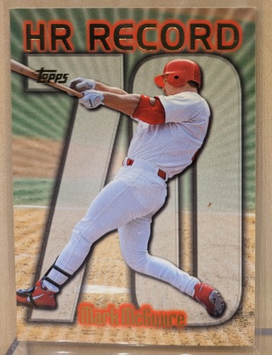 1999 Topps HR Record #220 Mark McGwire HR #70 FINAL HOME RUN | eBay
