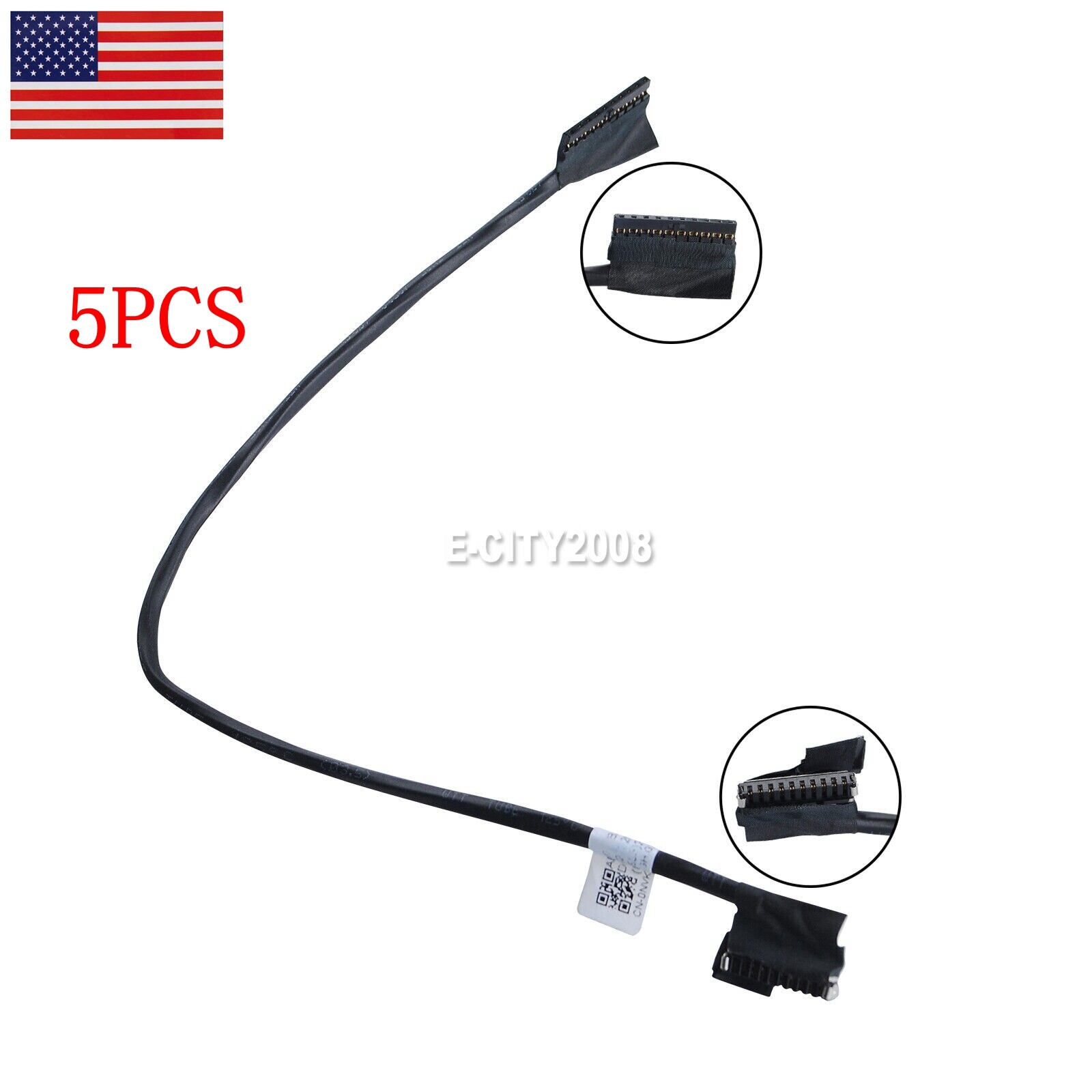 5X New Battery Cable For Dell Latitude 5480 E5480 5280 5580 5590 5490 ...
