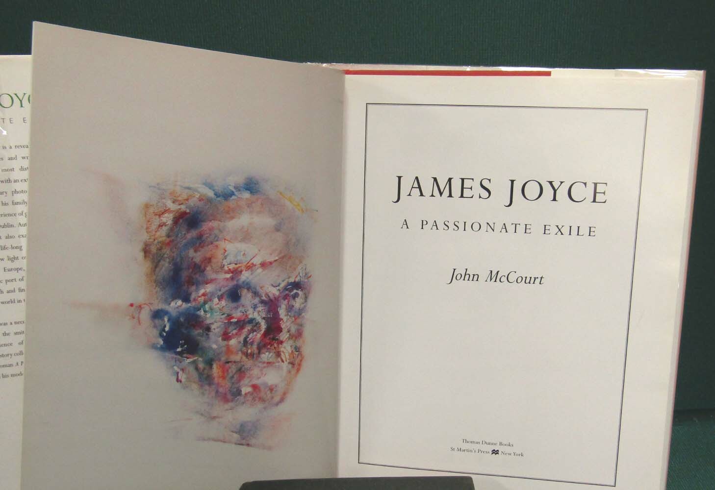 James Joyce : A Passionate Exile by John McCourt (2001, Hardcover) for ...