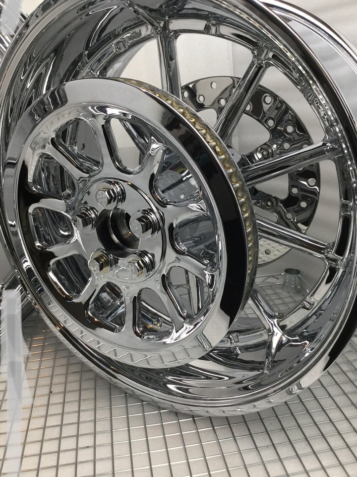 HARLEY BREAKOUT REAR WHEEL 2013 -26 MAG CUSTOM CHOPPER RIM CHROME ...