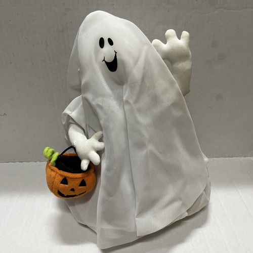 Hallmark Halloween Animated Dancing Ghost 12" Dances Sings I Want Candy ...