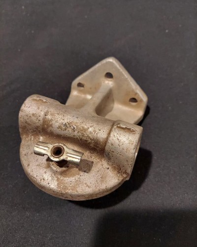 Vintage Remote Oil Fuel Filter Adapter Hot Rod Gasser Fram Moon WWII ...