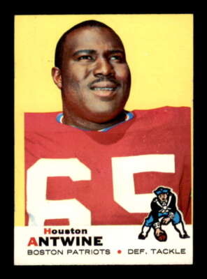 1969 Topps #108 Houston Antwine EXMT/EXMT+ Patriots 555728 | eBay