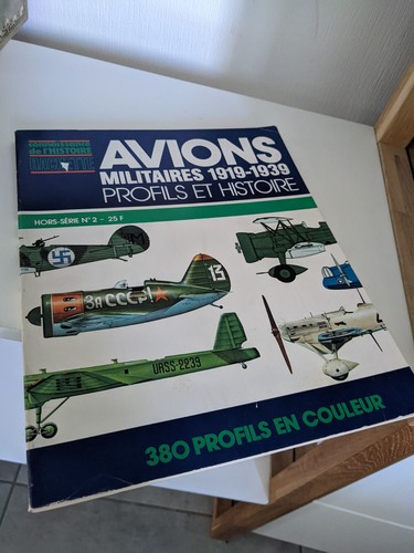 avions militaires 1919 à 1939 profils et histoire / Hachette | eBay