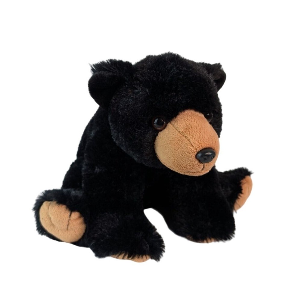 Wild Republic Black Bear Plush 12" Stuffed Animal Toy 2016 #10901 | eBay