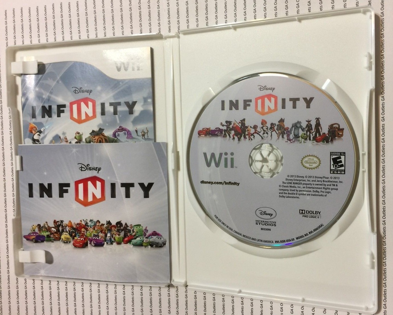 Disney Infinity Wii game disc with case (Wii, 2006) | eBay