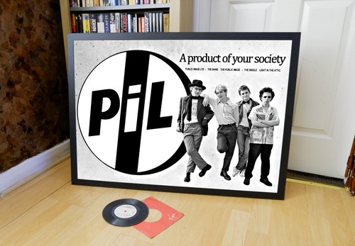 PUBLIC IMAGE LTD PROMO POSTER, PIL, SEX PISTOLS | eBay