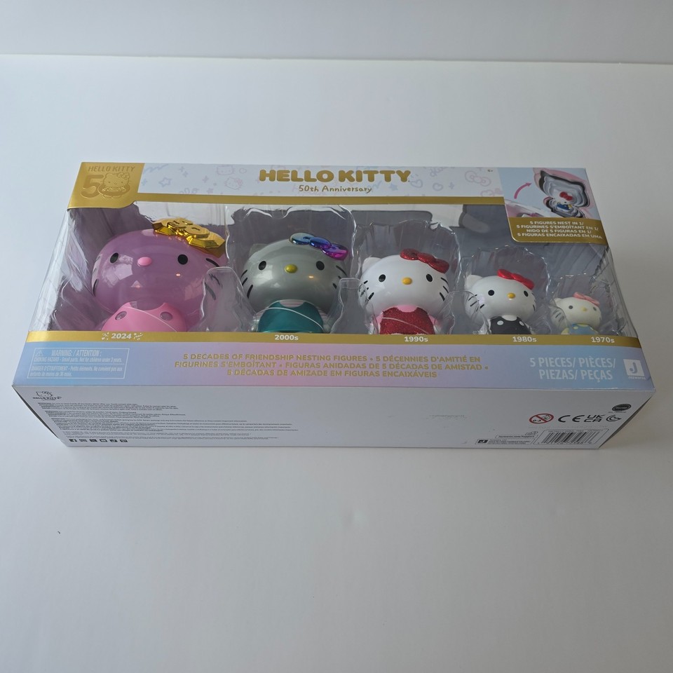 Hello Kitty 50th Anniversary Nesting Figures, dolls set, New | eBay UK