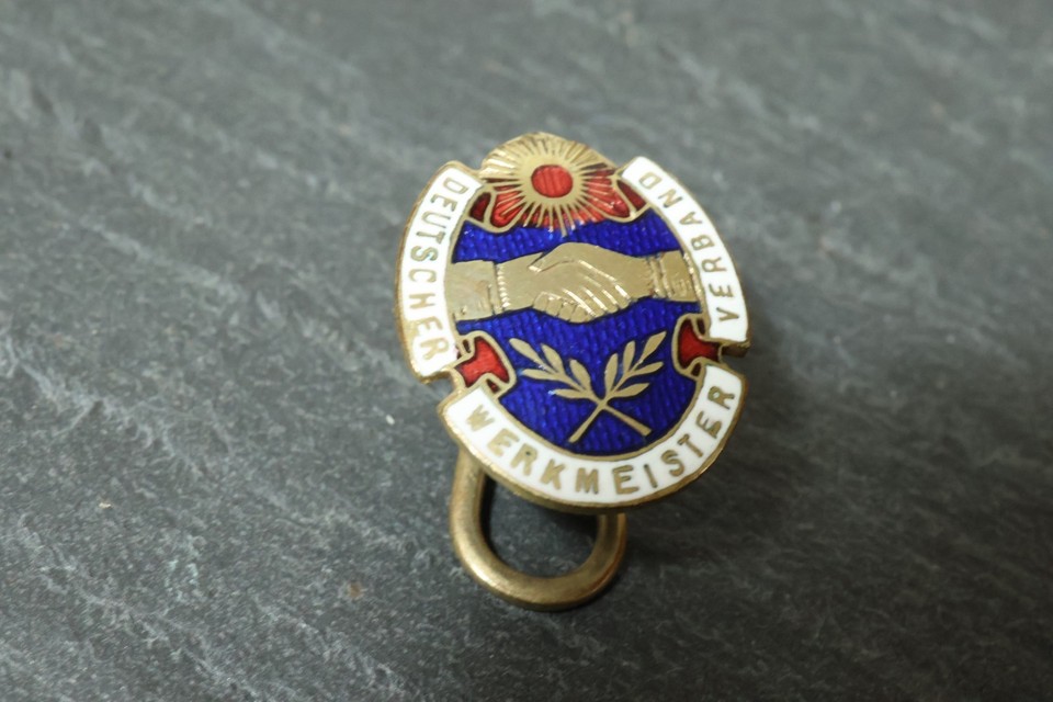 Alter Orden Abzeichen Deutscher Werkmeister Verband DWV Pin ...
