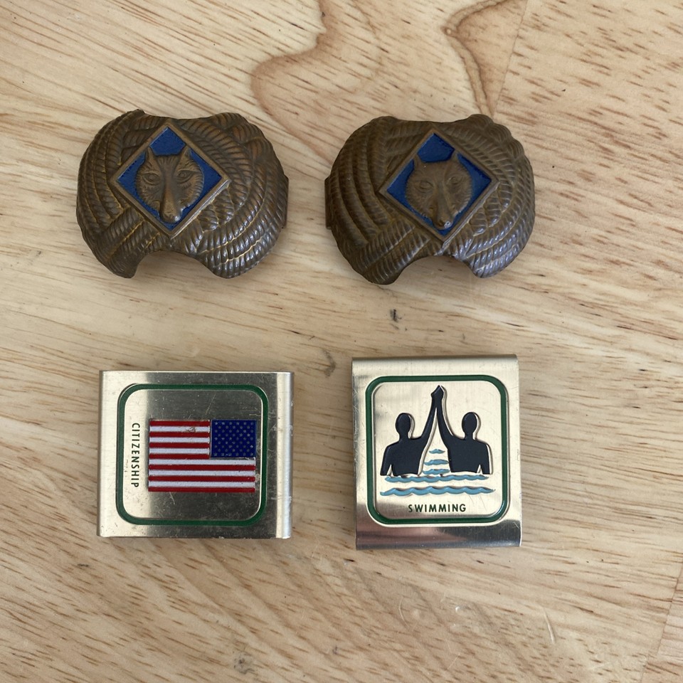 Cub Boy Scout Belt Loops Lot Of 4 Pieces BSA Uniform Boy Scouts | eBay