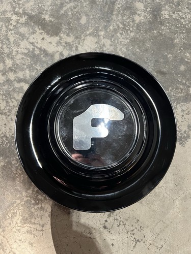 1 Pc Gloss black Forgiato Floating Center Caps For Forgiato XL Hubcap ...