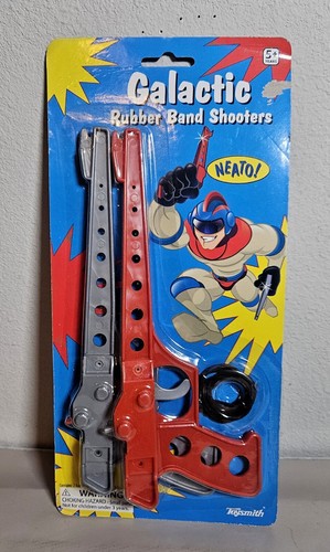 Galactic Rubber Band Shooters/Gun for Targets Insects Spiders Flies ...