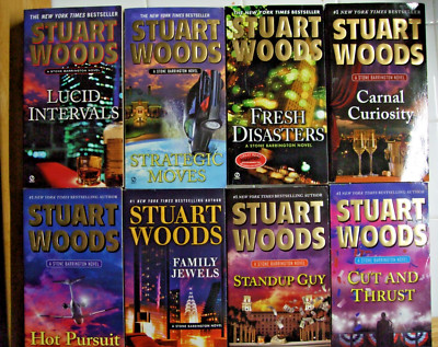 LOT of 40 Stuart Woods Paperbacks All Stone Barrington | eBay