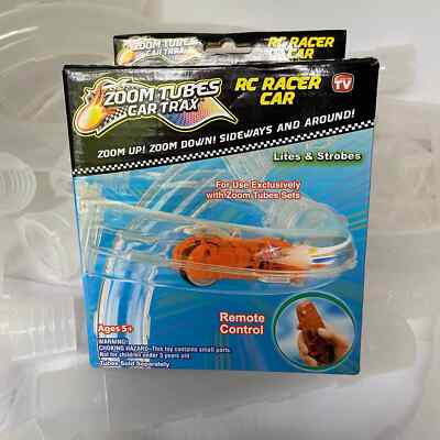 Zoom Tubes Car Trax RC Racer Set 2 cars w/ Expansion Set Criss Cross | eBay