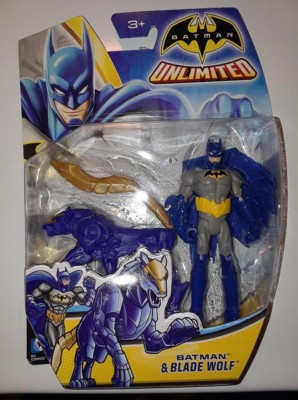 Batman Unlimited: Batman and Blade Wolf Action Figures | eBay