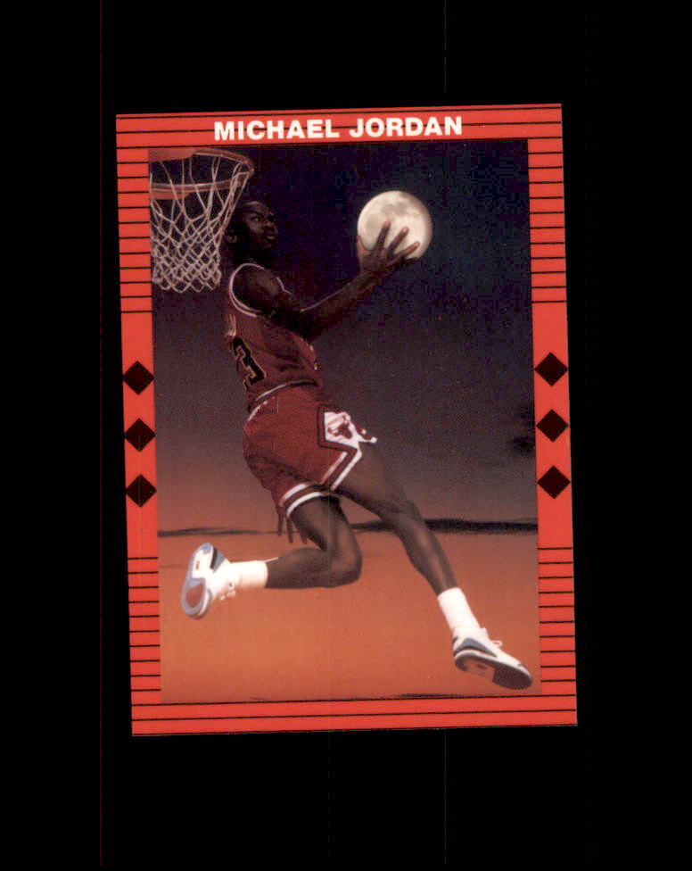 1990 BRODER Michael Jordan #NNO Red Border CAREER HIGHLIGHTS PROMO (U ...