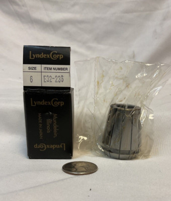 NEW LYNDEX CORP E32-236 COLLET 6 SIZE | eBay
