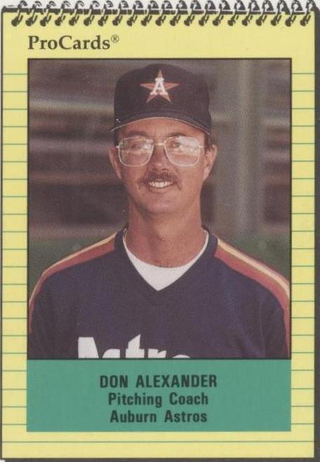 1991 ProCards Minor League - Don Alexander #4290 (RC) for sale online ...